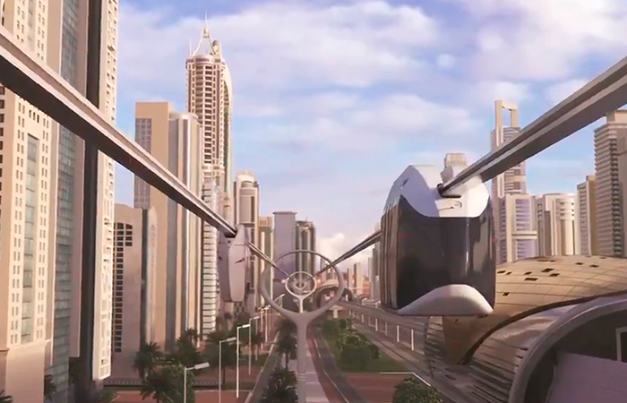 Green light for Dubai SkyWay system | New Civil Engineer