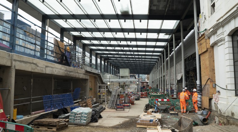 Crossrail construction photos reveal progress at stations | New Civil ...