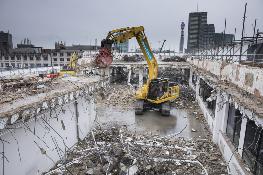 HS2 site clearance at Euston ramps up | New Civil Engineer