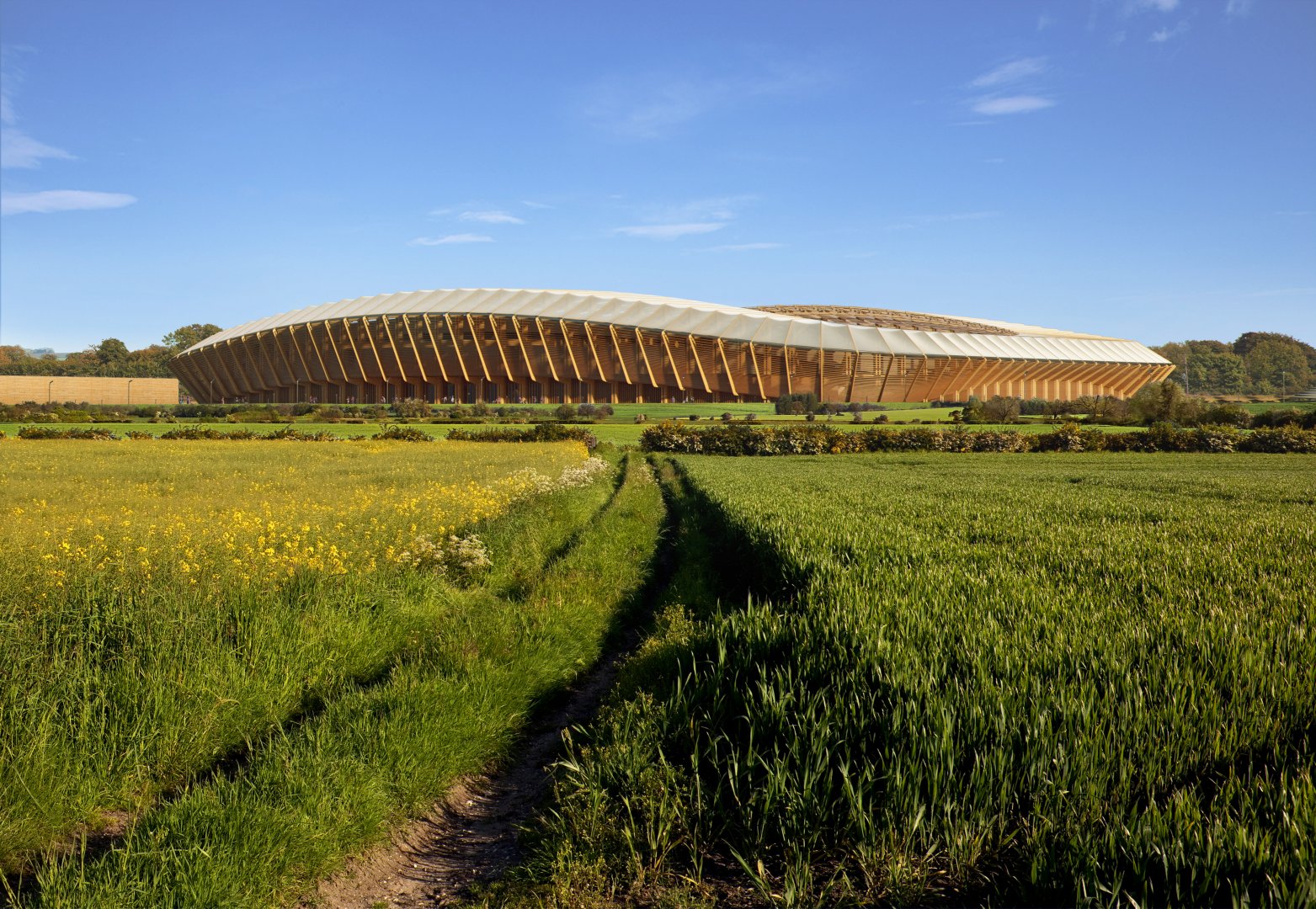 Forest Green Rovers’ plan for world’s first all-timber sports stadium ...