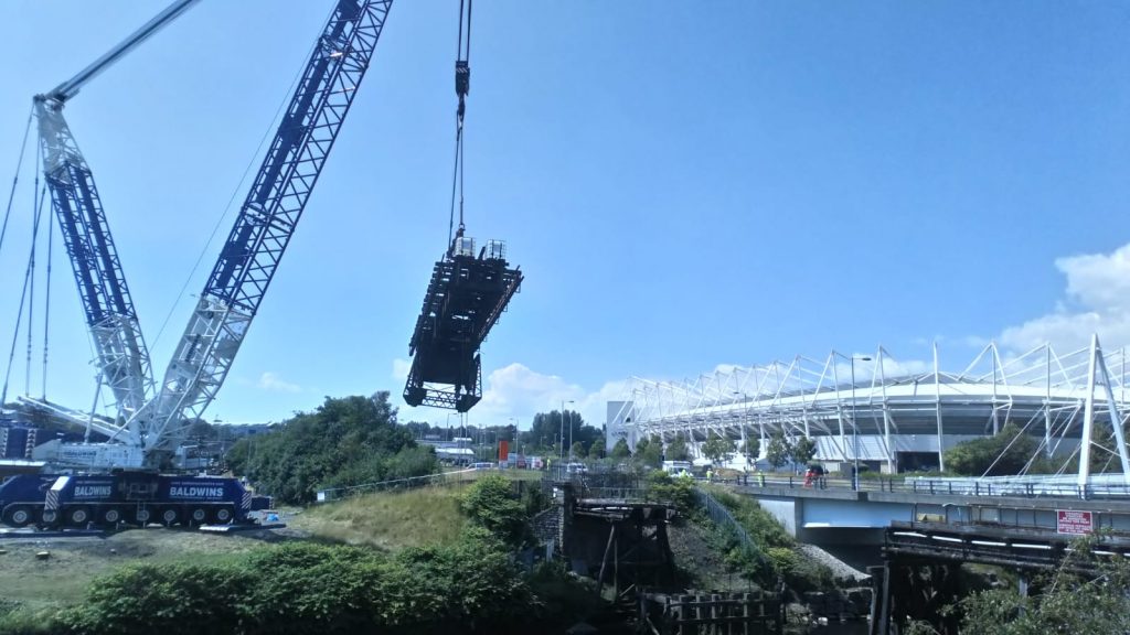 110-year-old bascule bridge lift complete | New Civil Engineer