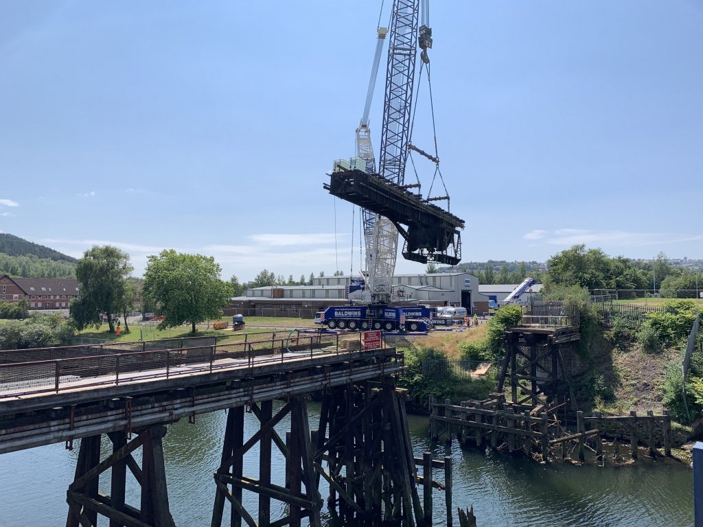 110-year-old bascule bridge lift complete | New Civil Engineer