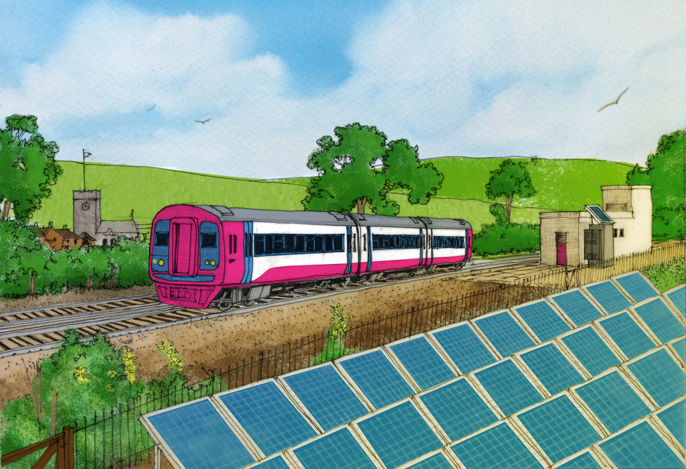 Rail innovation could see UK's first solar powered trains | New Civil ...