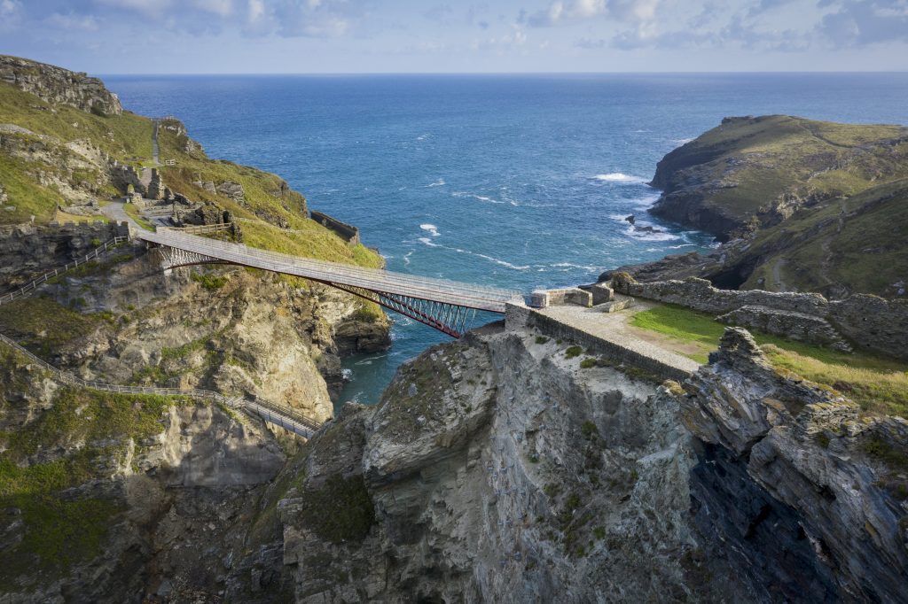 Controversial Tintagel Castle bridge set to open | New Civil Engineer