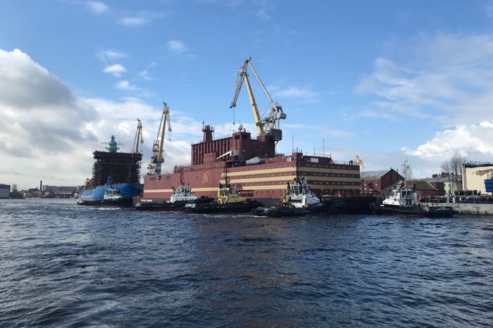 Russia floating nuclear plant prepares to set sail | New Civil Engineer