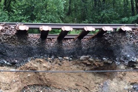 Flood repairs for West Highland railway line | New Civil Engineer