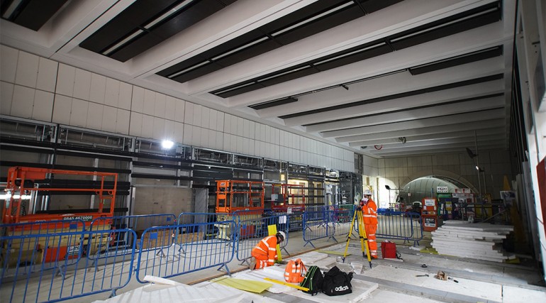 Crossrail progress at Bond Street revealed | New Civil Engineer