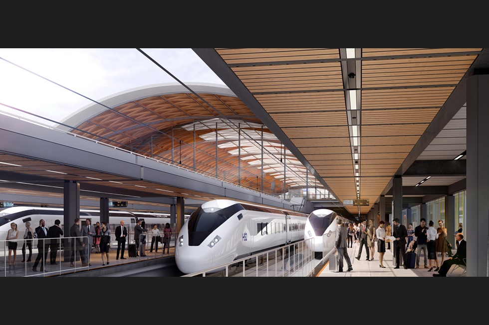 Revised designs revealed for new Birmingham HS2 station