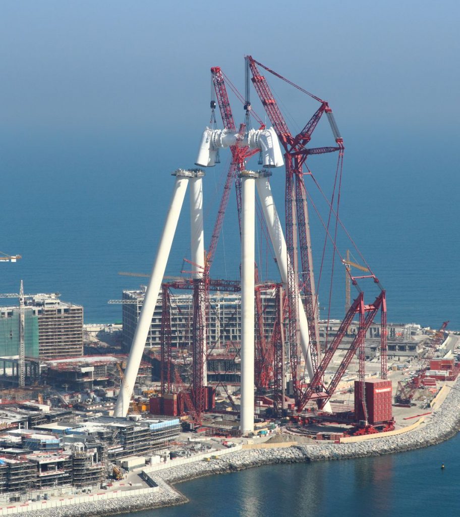 Milestone hit on world's biggest observation wheel | New Civil Engineer