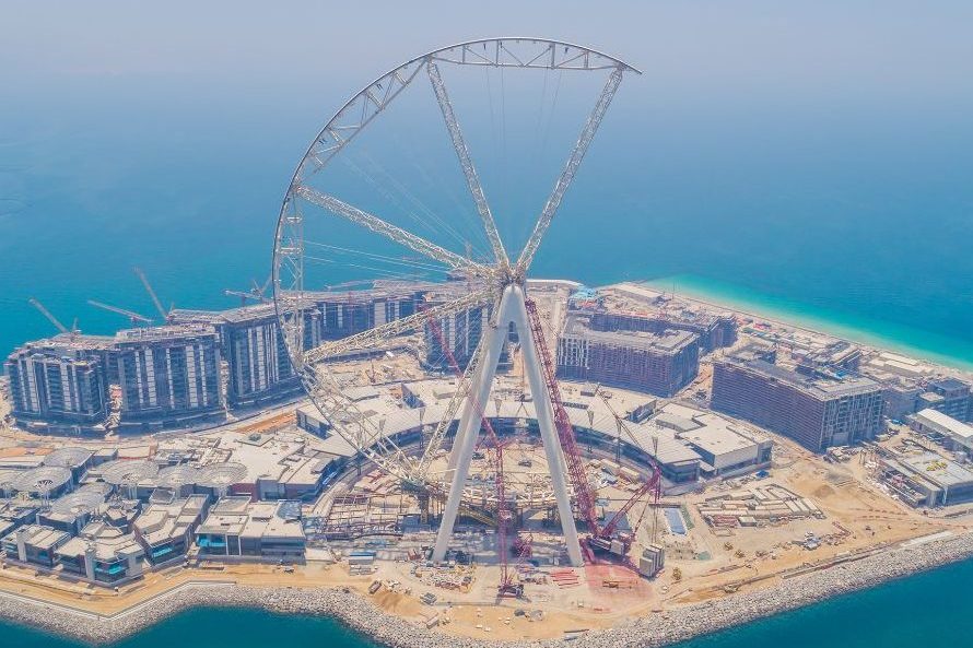 Milestone hit on world's biggest observation wheel | New Civil Engineer