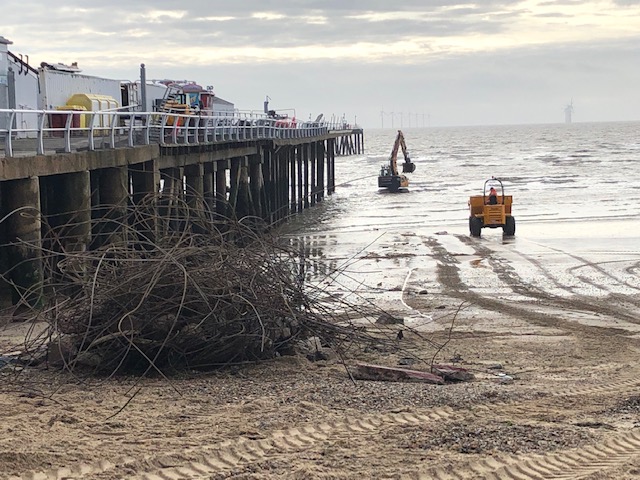 Clacton pier suffers partial collapse during structural works | New ...
