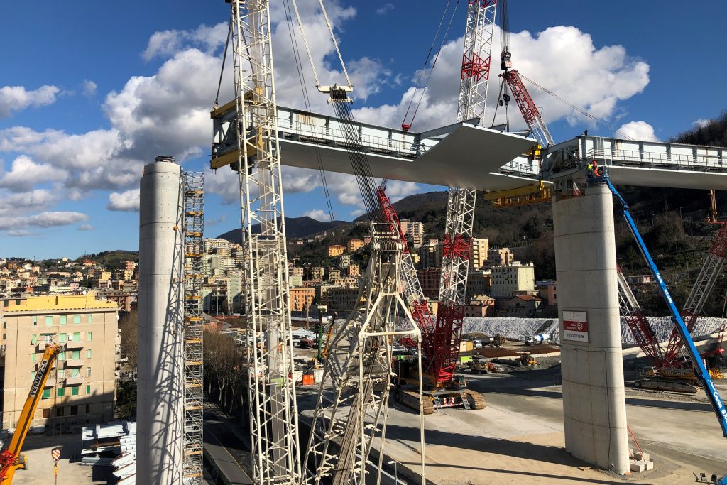 Polcevera viaduct | Fatal collapse replacement bridge to be completed ...