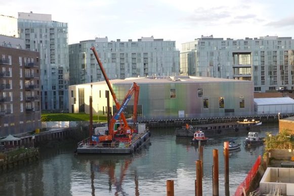 Thames Tideway | River bed dredging begins at Deptford Creek | New ...
