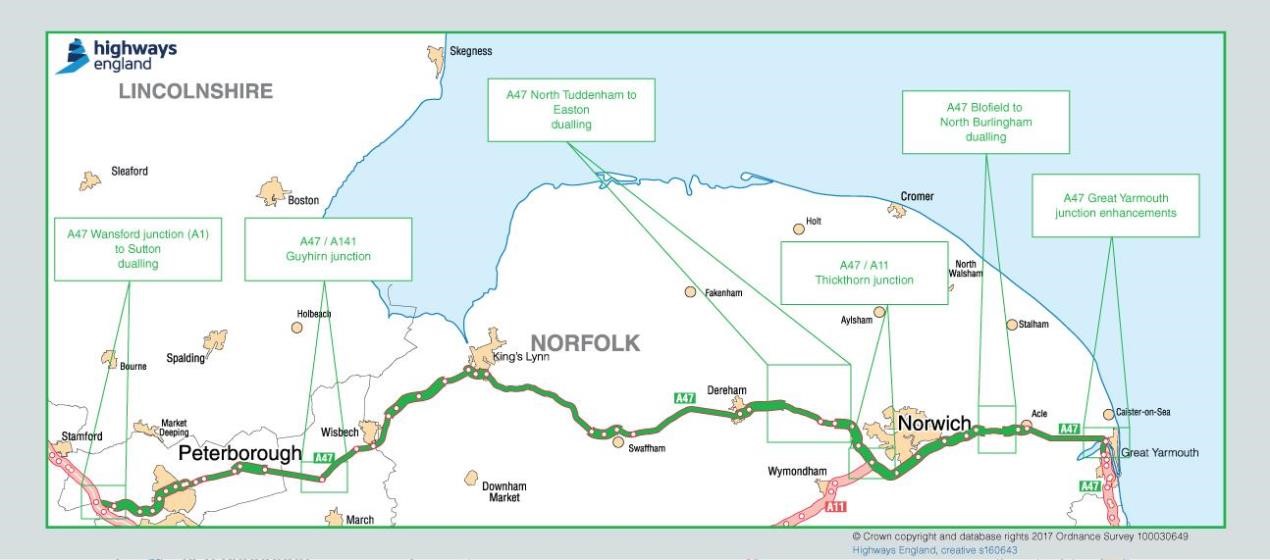 Further improvements to plans for A47 junction in Norwich | New Civil ...