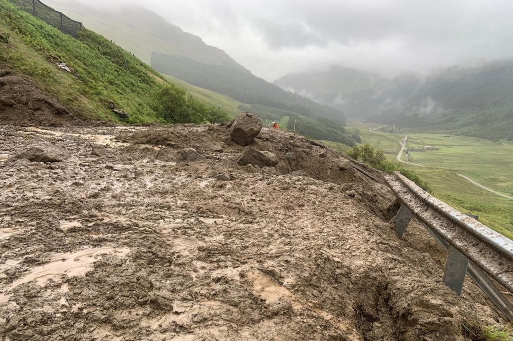 Scotland’s clear up continues after last week’s landslides | New Civil ...