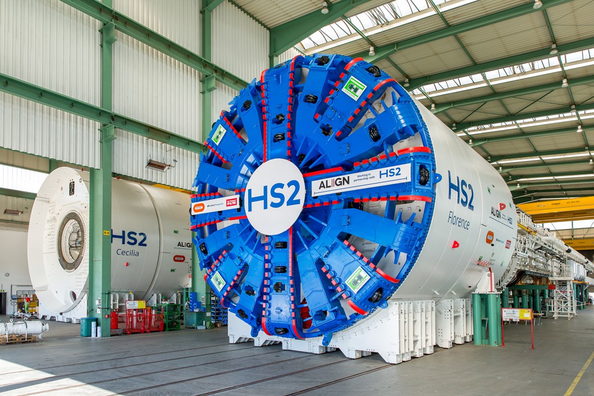 HS2 TBMs ready to travel to UK | New Civil Engineer