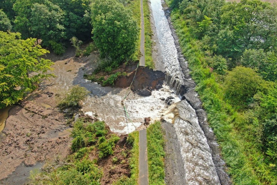 Two months needed to repair flood damage to Edinburgh rail line | New ...