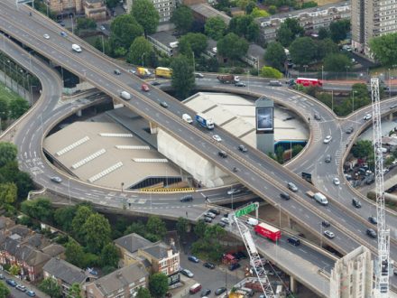 UK’s first stainless steel road bridge to be lifted into position | New ...