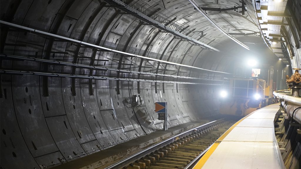 Progress during Crossrail construction blockade revealed | New Civil ...