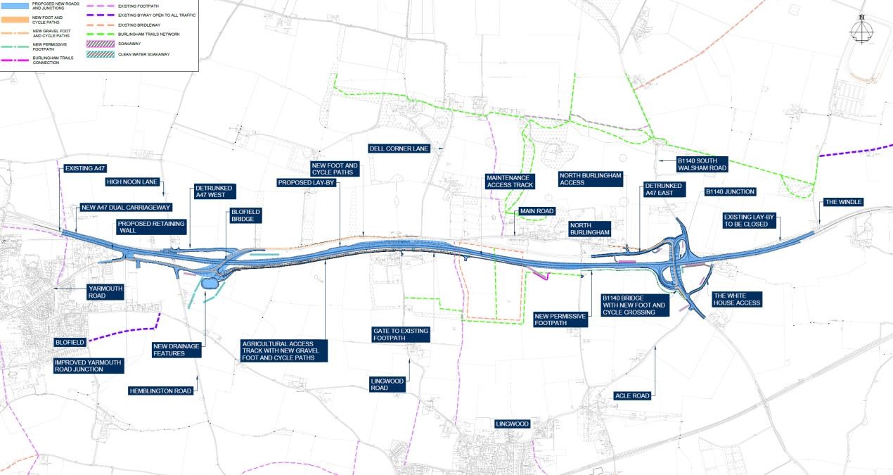 Preferred route revealed for £300M Norfolk road upgrade | New Civil ...