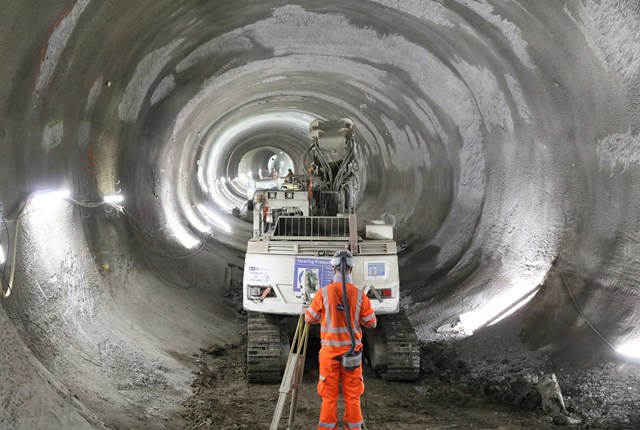 Tunnelling complete on Bank station upgrade | New Civil Engineer