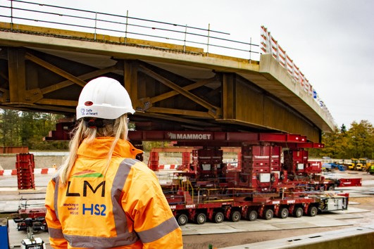 HS2's modular bridge installed in 45 minutes | New Civil Engineer