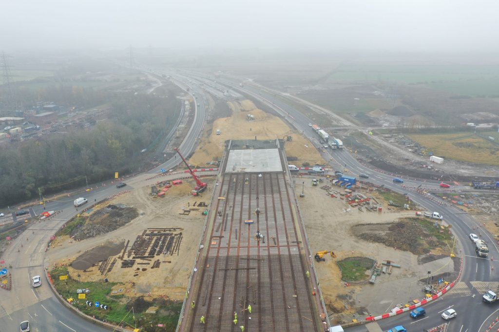A19 upgrade gathers pace as flyover installed above notoriously busy ...