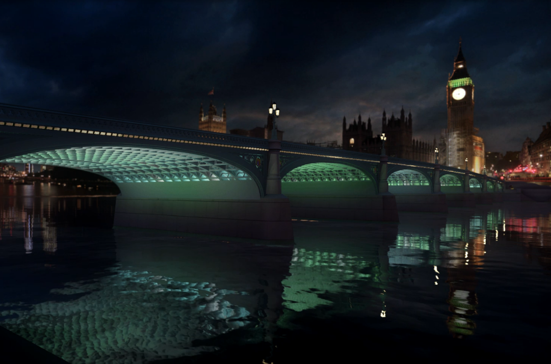 Illuminated River project lights up Thames bridges in London | New ...
