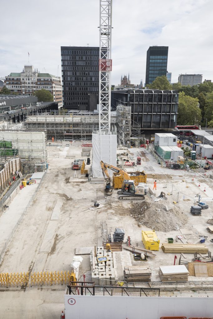 HS2 work at Euston ramps up ahead of station overhaul | New Civil Engineer