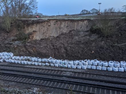 Kent rail line closed for 15 days to tackle major landslip | New Civil ...