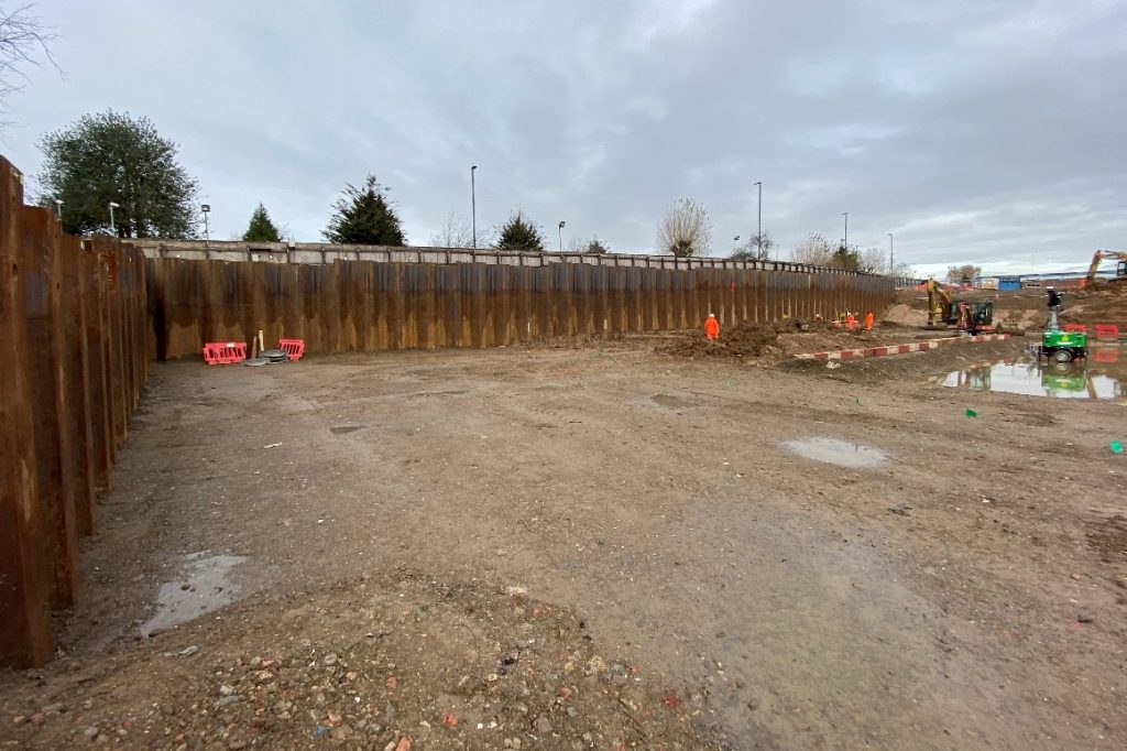 Work begins on HS2 crossover box needed for trains to access Old Oak ...