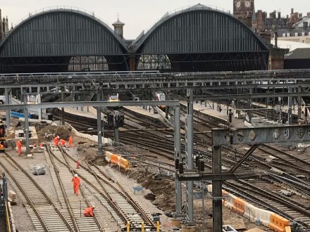 Engineers begin ‘untangling’ Kings Cross tracks as part of £1.2bn rail ...