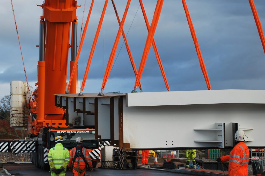 Scottish highways scheme progresses following swing bridge installation ...