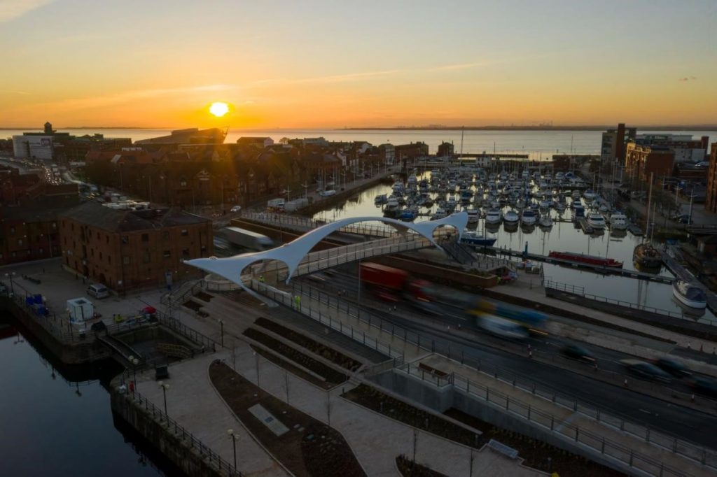 Bridge over A63 in Hull finally opens after years of delays | New Civil ...