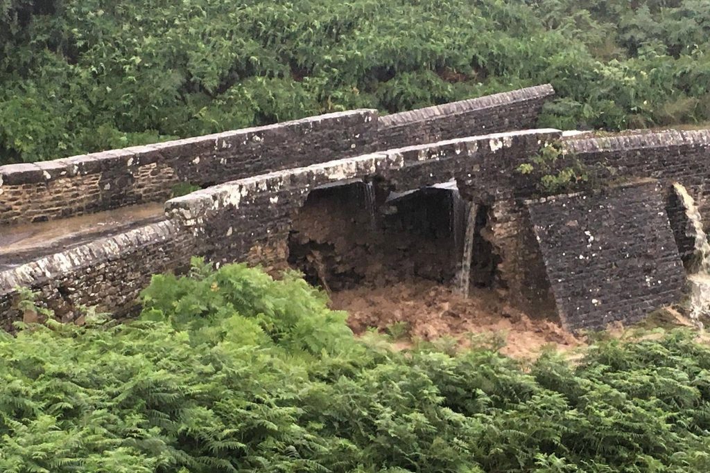 Collapsed 500-year-old Yorkshire bridges finally rebuilt after Covid ...