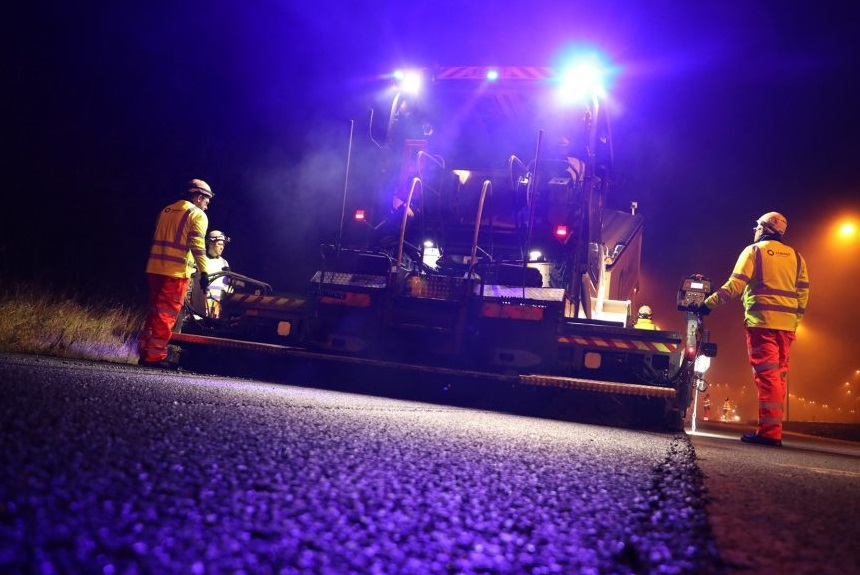 Innovative longer life asphalt mix used for Northamptonshire ...