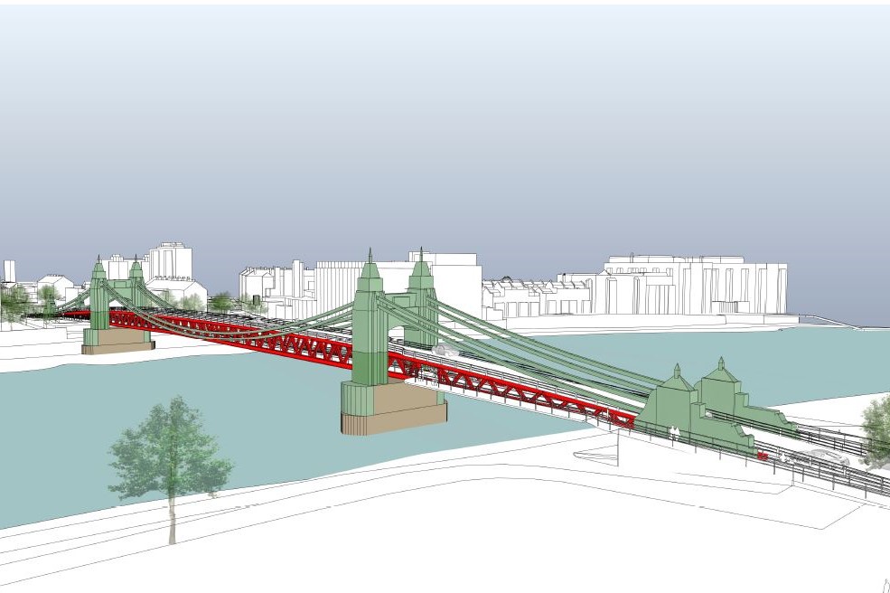 Engineering plan behind Hammersmith Bridge’s double-decker solution ...