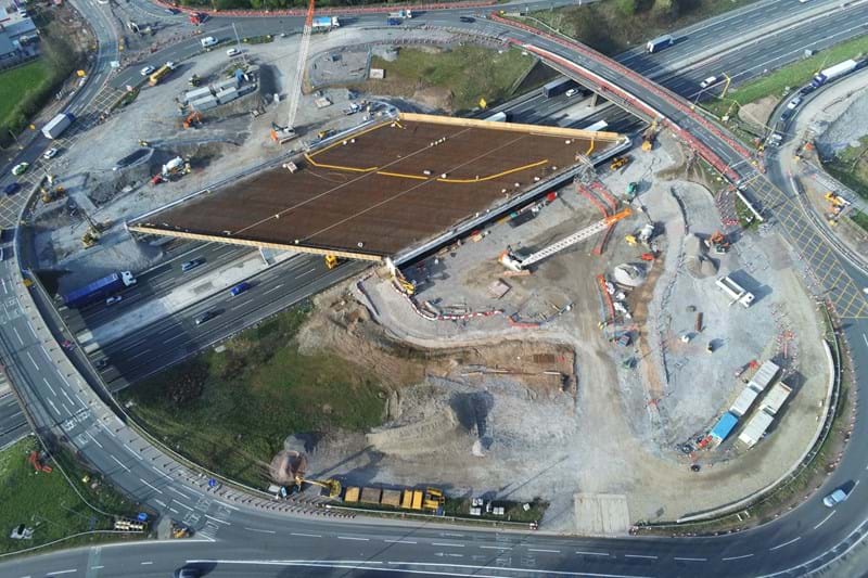 M6 'through-about' hits key milestone with concrete pour | New Civil ...