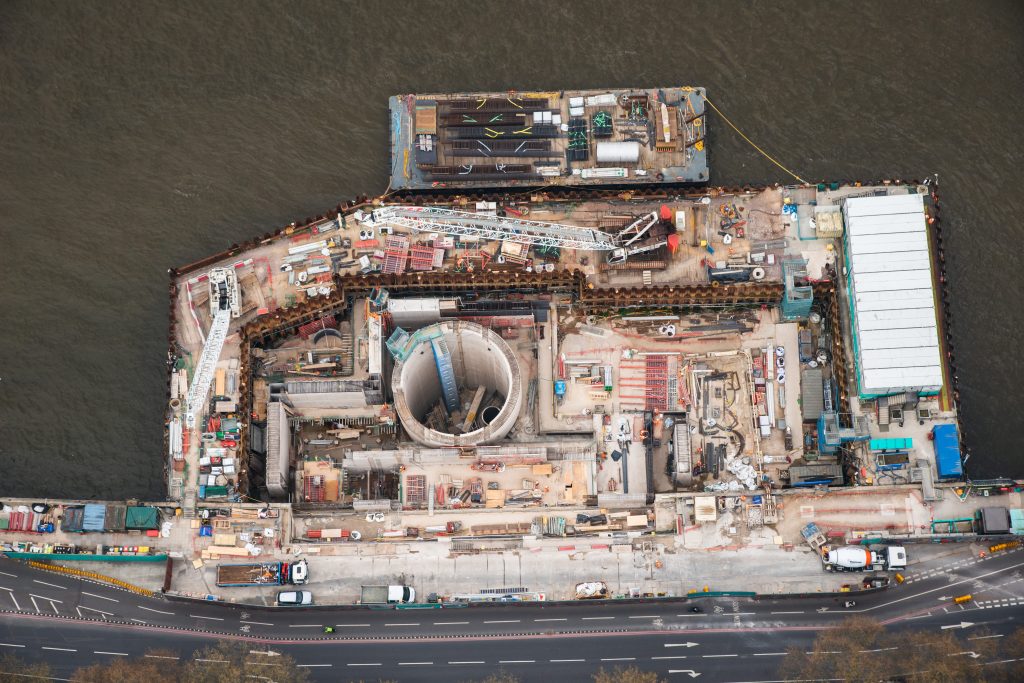 Tideway completes final shaft for London 'super sewer' | New Civil Engineer