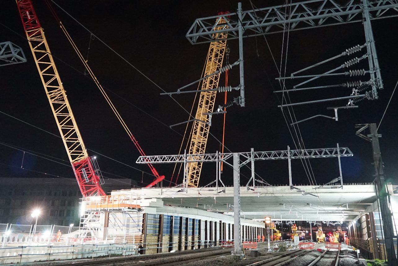 East West Rail | Progress on Bletchley flyover revealed | New Civil ...