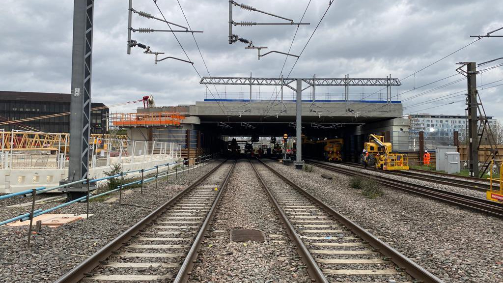 East West Rail | Progress on Bletchley flyover revealed | New Civil ...