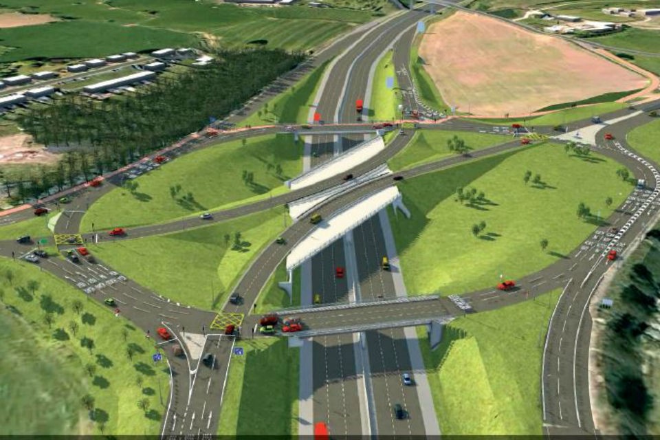 Final push for Highways England’s M6 ‘through-about’ | New Civil Engineer