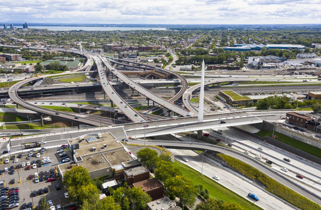 Future of Roads | Montreal remodels motorway interchange with carbon ...