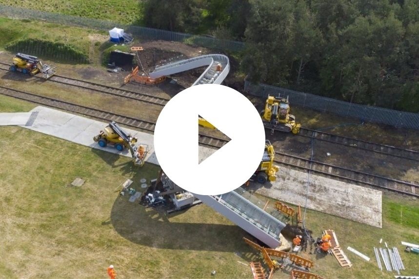 Watch: Network Rail unveil the next generation of footbridge design ...