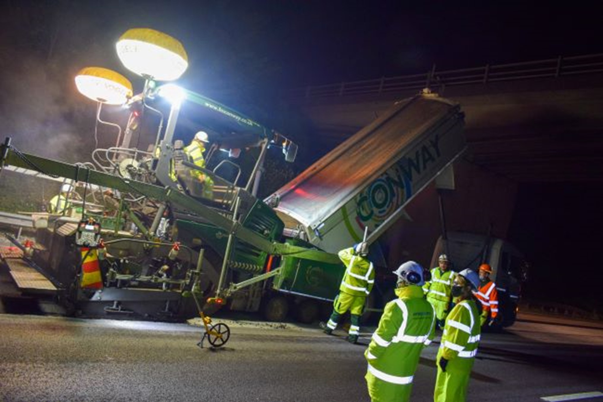 How FM Conway slashed carbon on National Highways M3 job | New Civil ...