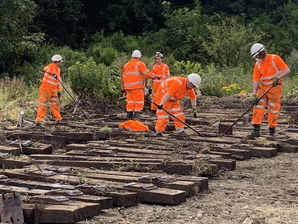 Track work complete on restoration of abandoned Scots rail link | New ...
