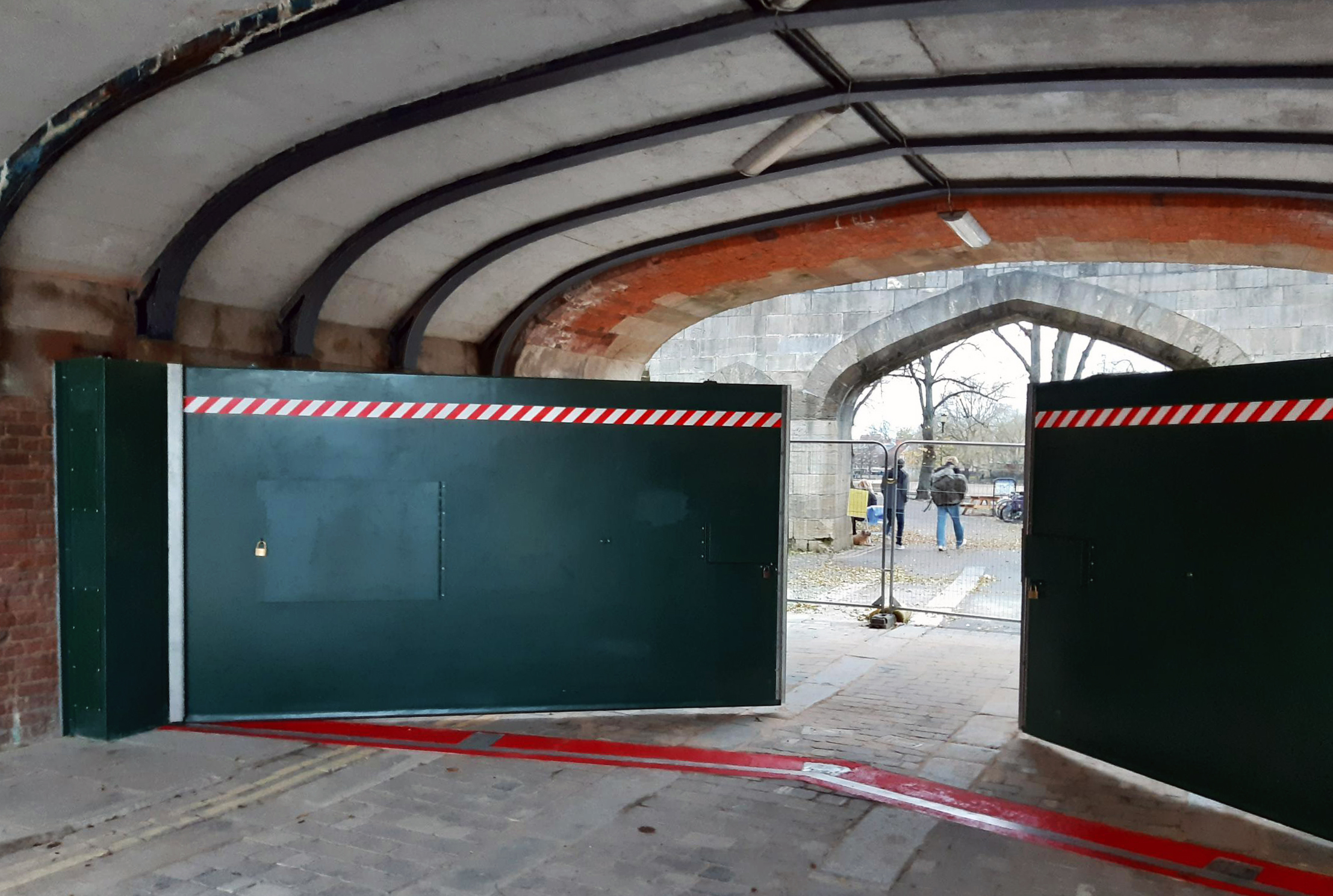 Key work completed on York’s £45M flood defence scheme | New Civil Engineer