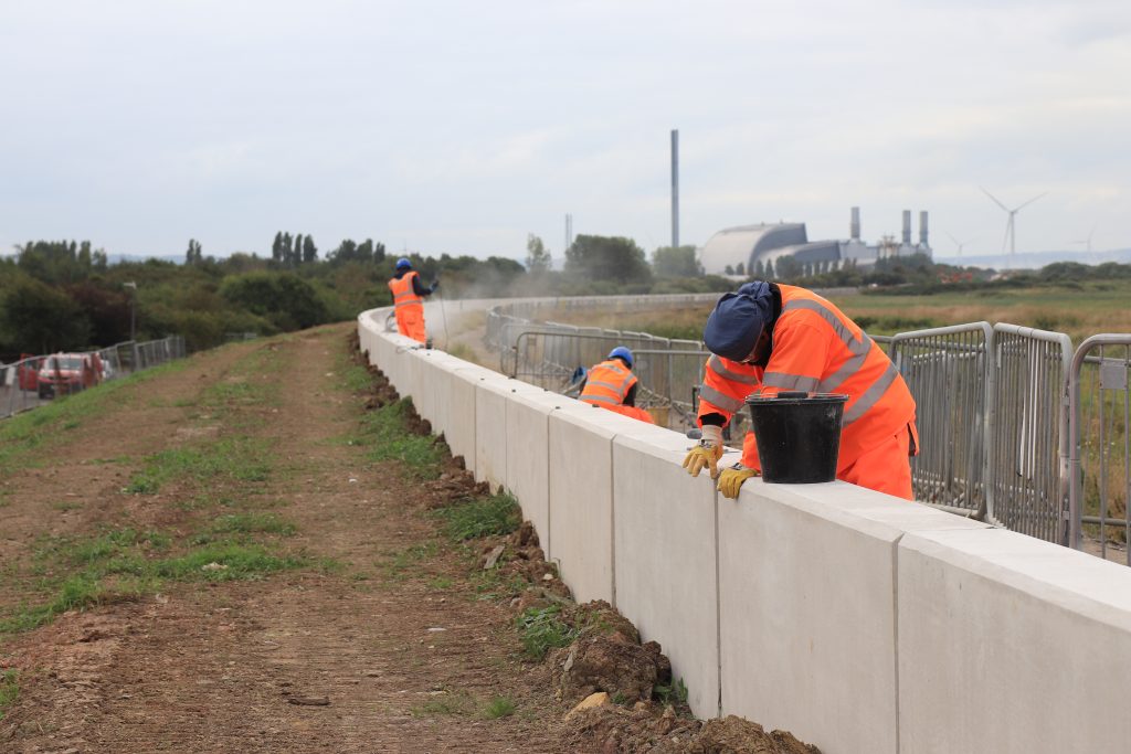 Precast units help speed up Avonmouth flood defence scheme - Latest ...
