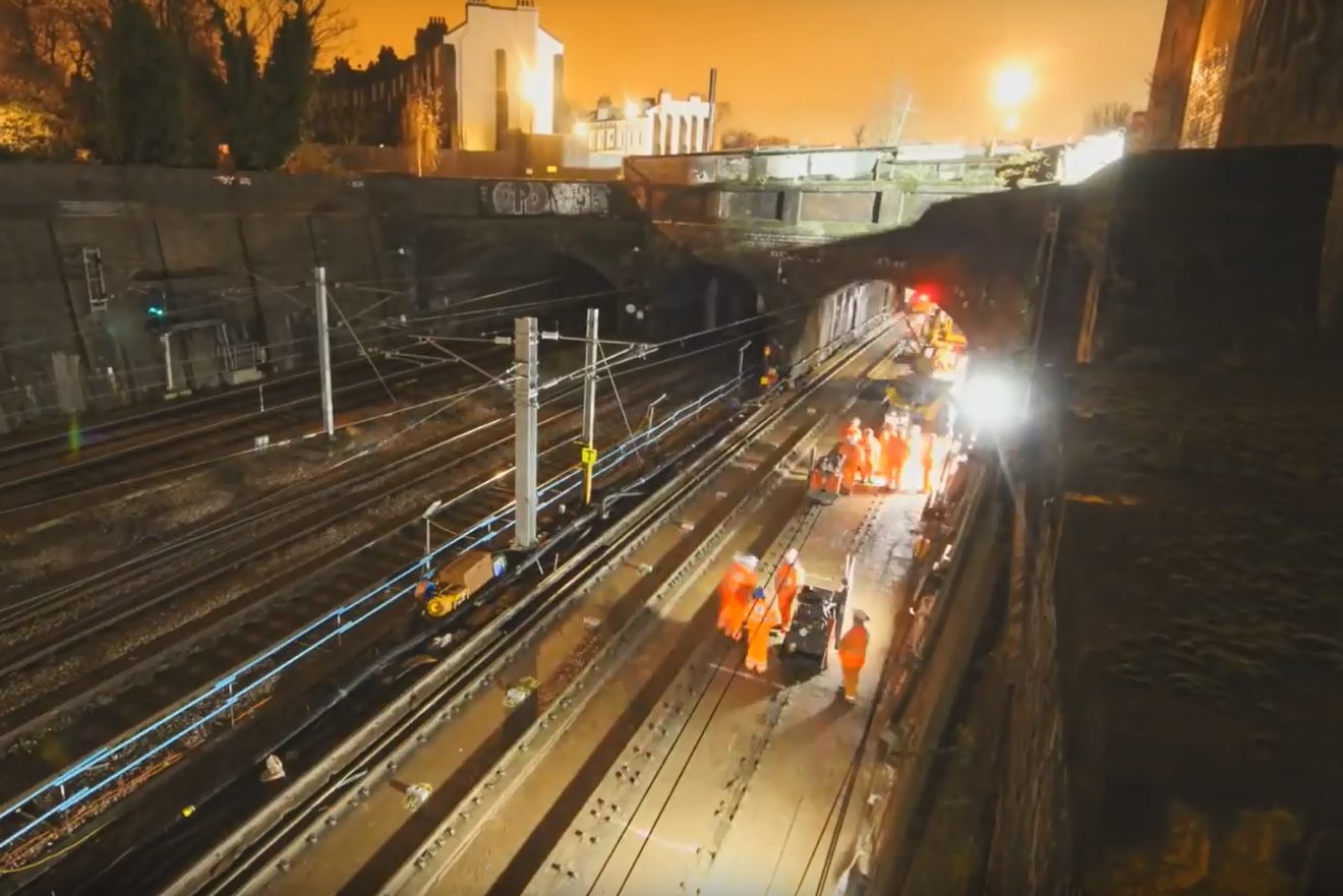 30 Network Rail civils projects carried out over Christmas and New Year ...