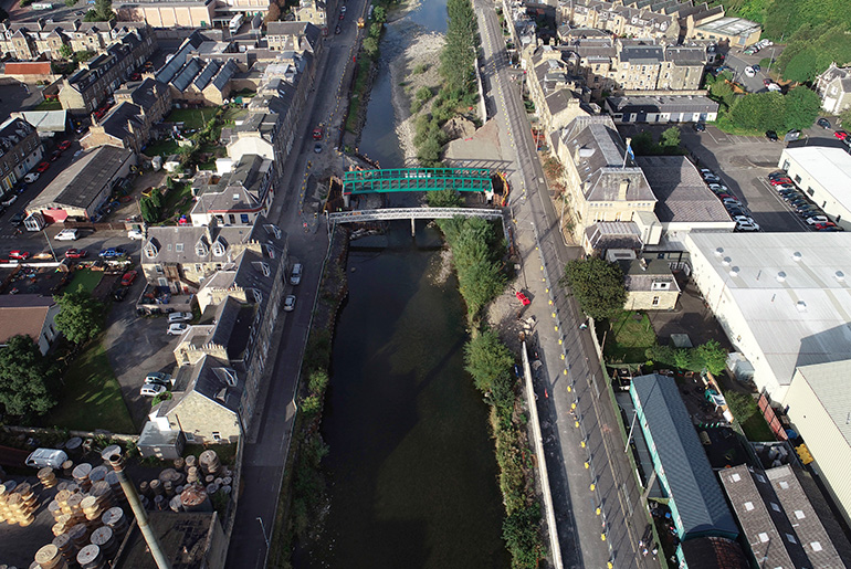 Engineers help to end Hawick's flood misery | New Civil Engineer